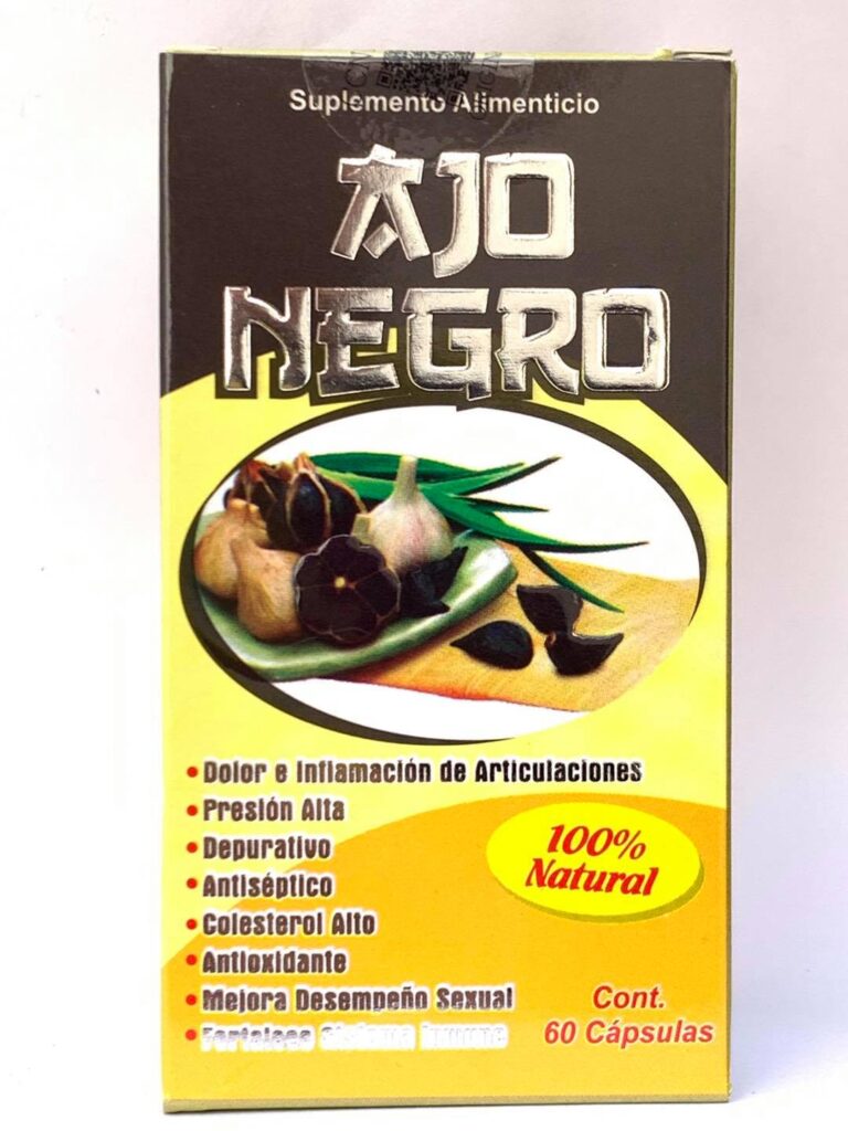 Ajo negro Capsulas | Centro De Compuestos